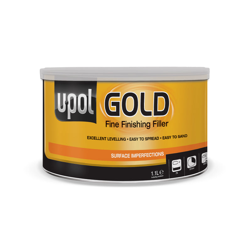 U-POL Gold Fine Finishing Body Filler | RICO – Refinish Imports
