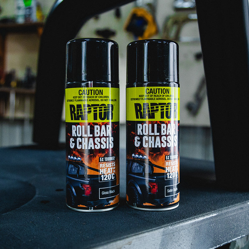RAPTOR High Temp Roll Bar & Chassis Aerosol | RICO – Refinish Imports