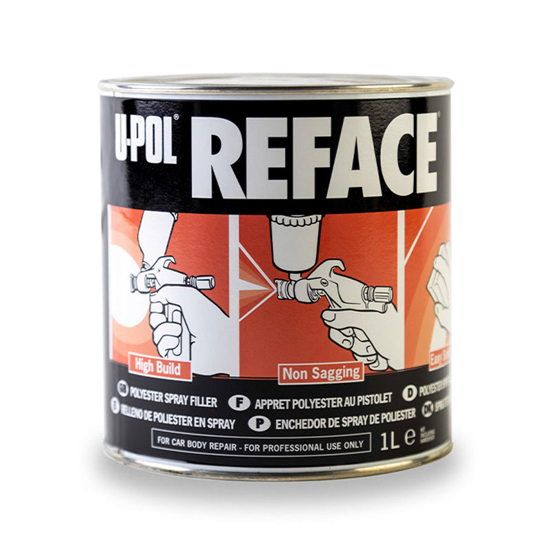 U-POL Reface 2K Polyester Sprayable Body Filler | RICO – Refinish Imports