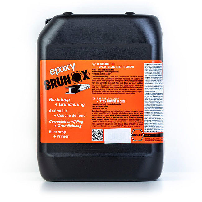 Brunox RustStop Epoxy Liquid 250ml, 1L & 5L | RICO – Refinish Imports